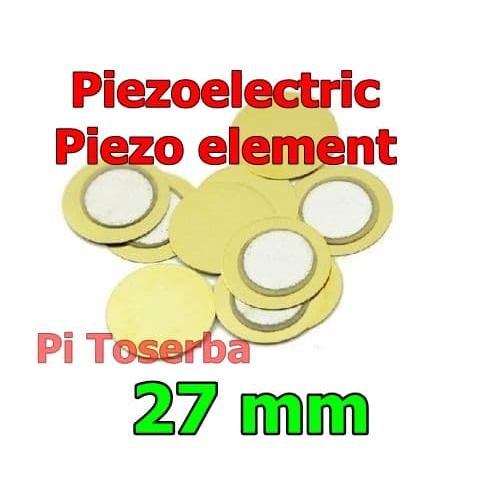 Jual Piezoelectric Piezo Sensor 27mm 27 mm - Tanpa Kabel - Kota Medan ...