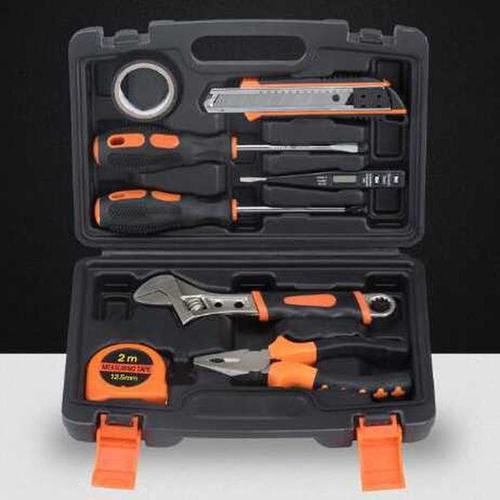 Jual Alat Set Perkakas Tang Obeng Kunci Pas Cutter Meteran 8 Bergaransi ...