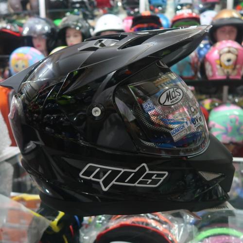 Jual Helm Full Face MDS Super Pro Solid Black Glossy - Kota Bandung ...