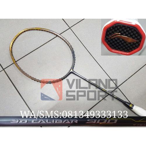 Jual Raket Badminton Lining 3D Calibar 900 + Senar + Sarung Raket ...