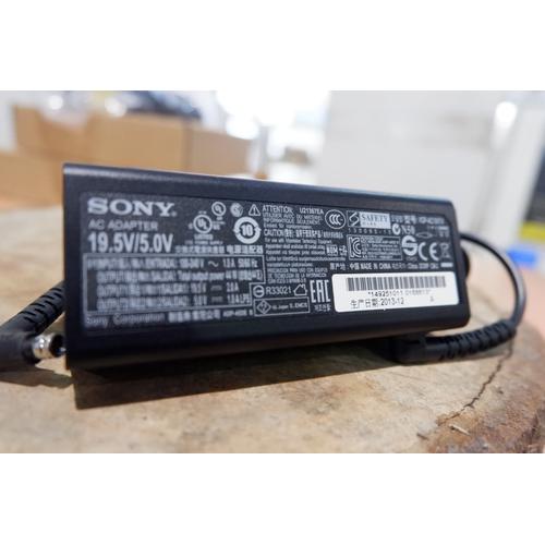 Jual Adaptor Charger Laptop Original Sony Vaio - 19.5V-2.0A /5.0V-1.0A ...
