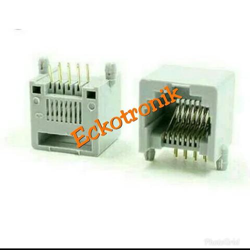Jual socket soket RJ45 pcb ethernet pcb terminal RJ45 - Kota Bandung ...