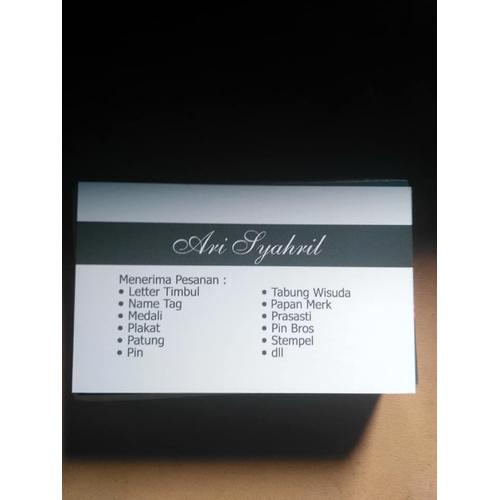 Jual Jasa pembuatan name tag pin medali plakat - Jakarta Pusat ...
