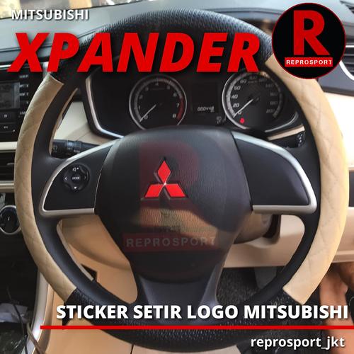 Jual XPANDER STICKER STIR LOGO MITSUBISHI MERAH - Jakarta Pusat ...