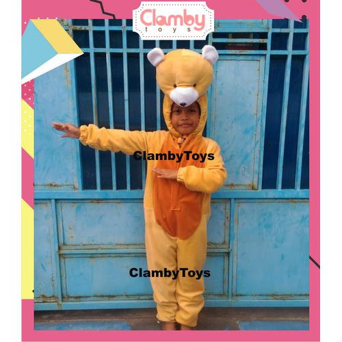 Jual Boneka Maskot/Baju Kostum Badut Anak Karakter Beruang/Teddy Bear ...