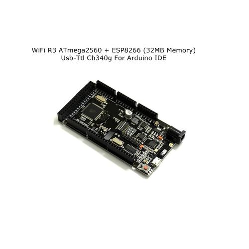 Jual WiFi R3 ATmega2560 + ESP8266 (32MB Memory) Usb-Ttl Ch340g For Arduino - Jakarta Barat ...