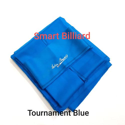Jual Iwan Simonis T. Blue 9 ft Kain Laken Meja Biliar Billiard Pool ...