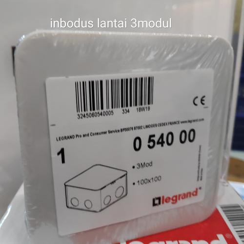 Jual LEGRAND INBOWDOS STOP KONTAK LANTAI 3MODUL FLOOR SOCKET BOX INBOW ...