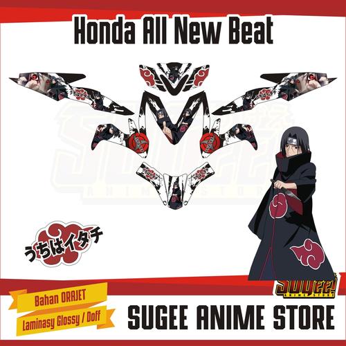 Jual Sticker Anime Decal Motor Honda All New Beat Itachi - Kota ...