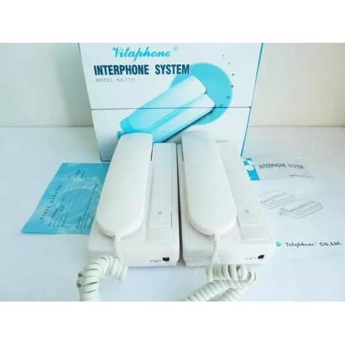 Jual Interkom Telephone Intercom Telepon Interphone Kabel Sepasang Isi ...