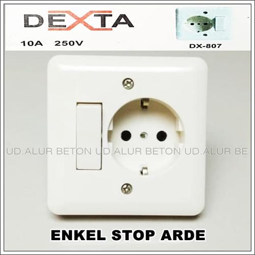 Jual Saklar DEXTA Engkel Stop Arde - Saklar stop kontak Lubang - Kota ...