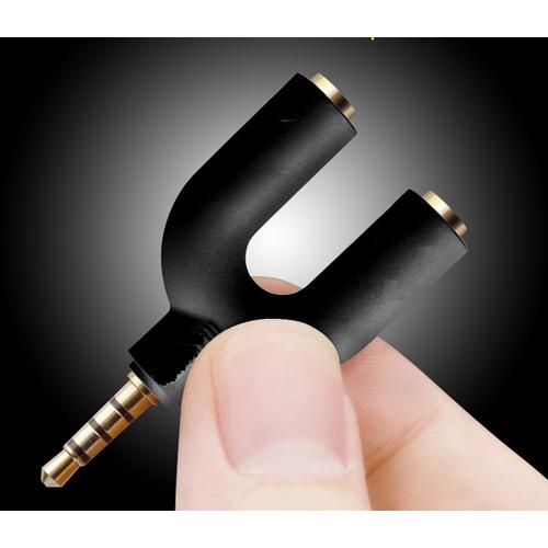 Jual Converter Jack 3.5mm to Dual Jack 3.5mm female from Headset PC ...