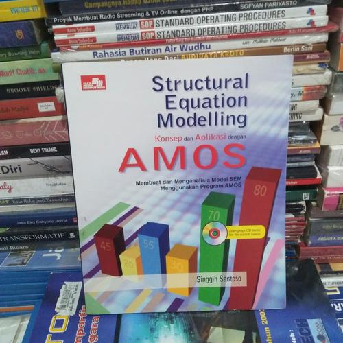 Jual ORIGINAL STRUCTURAL EQUATION MODELLING KONSEP DAN APLIKASI DENGAN ...