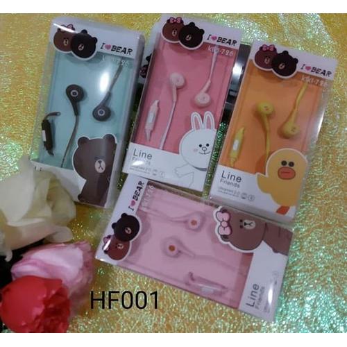 Jual Earphone Line Lucu HF001 - Kab. Tangerang - Xuping Wyn Wyn ...
