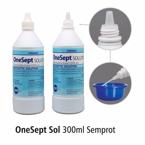 Jual onesept sol chlorhexidine 0,05 300ml untuk perawatan luka - Kab ...