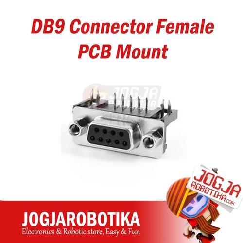 Jual DB9 Connector Female PCB Mount - Kab. Sleman - Jogjarobotika ...