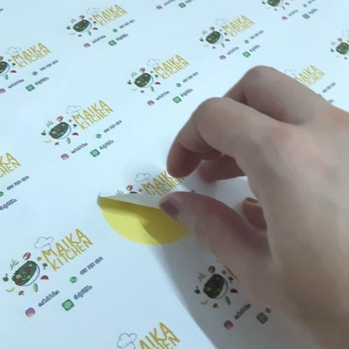 Jual cetak sticker 5x5cm - Jakarta Pusat - papilion | Tokopedia