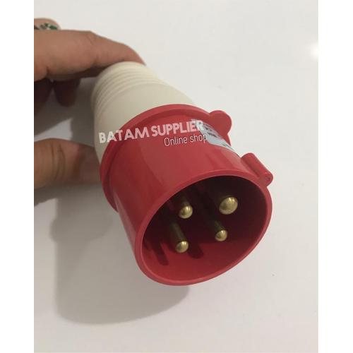 Jual Plug 4 pin 32A 380 - 415 volt /Male / Steker Industrial - Kota ...