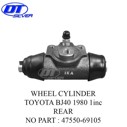 Jual WHEEL CYLINDER-MASTER REM BAWAH BELAKANG 47550-69105 W-NIPPLE BJ40 ...