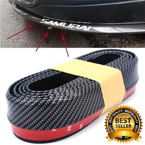 Jual SAMURAI Multi Deflektor Mobil Lips Bumper Depan Carbon 3D ...