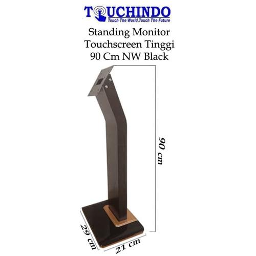 Jual Standing Monitor Touchscreen Tinggi 90 Cm NW Black - Jakarta Utara ...