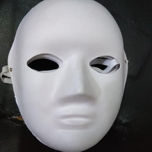 Jual GROSIR topeng lukis polos pulp mask wajah anak - Kota Denpasar ...