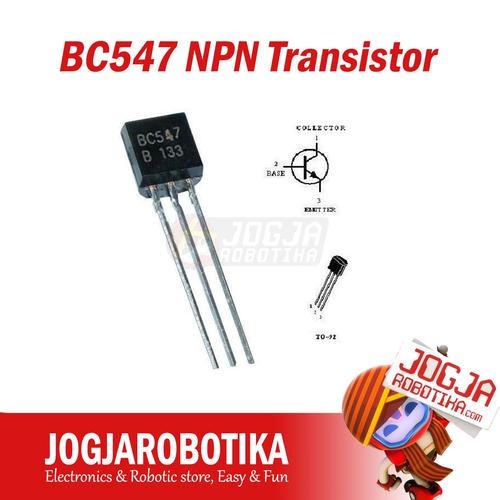 Jual BC547 NPN Transistor - Kab. Sleman - Jogjarobotika | Tokopedia