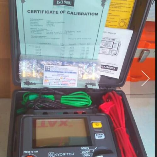 Jual Digital High Voltage Insulation Tester / Megger Kyoritsu 3125 ...