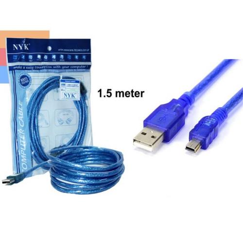 Jual KABEL USB 2.0 TO MINI USB PIN 5 CHARGE STICK PS3 ESIA - Jakarta ...