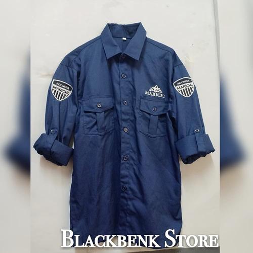 Jual kemeja pdl net bordir satuan grosir kemeja net - Warna lain, XL ...