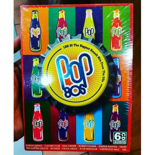 Jual CD Pop 80s 100 of The Biggest Smash Hits From The 80s - 6 CD ...