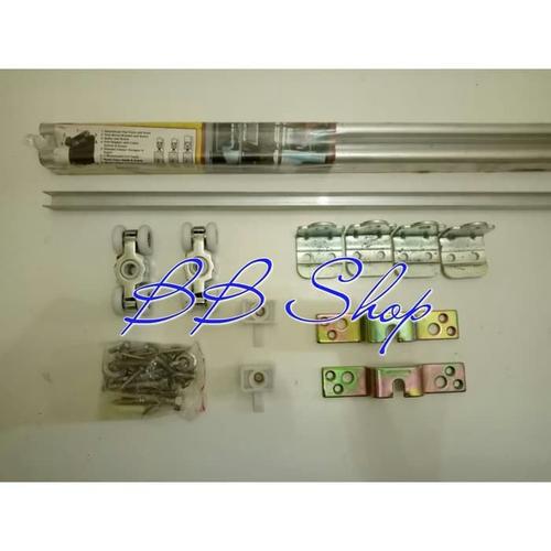 Jual REL PINTU GESER REL SLIDING AlUMINIUM/REL SLIDING GESER PINTU J4 ...