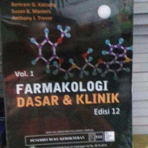 Jual Farmakologi Dasar dan Klinik vol 1 edisi 12 - Kab. Bantul - GhifariBook | Tokopedia