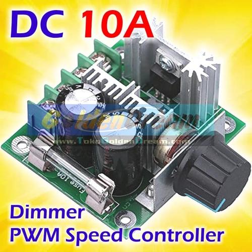 Jual Dimmer DC 10A PWM Speed Controller Motor LED 12-40v 400w Dim Regulator - Kota Medan - Toko ...