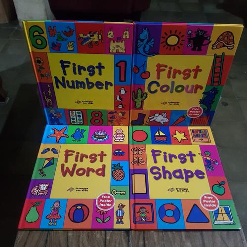 Jual Erlangga for Kids FIRST COLOURS First World First Number First ...