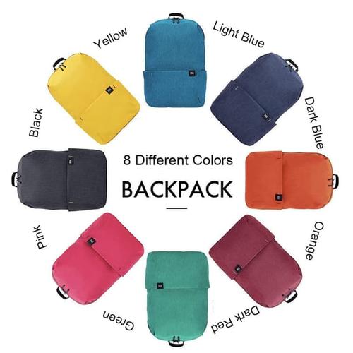 Jual Tas Backpack Ransel Xiaomi Warna Warni Colorful 10L Original ...