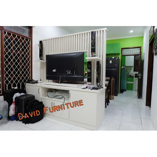 Jual Kabinet meja TV putar credenza sekaligus partisi ruangan - Jakarta ...
