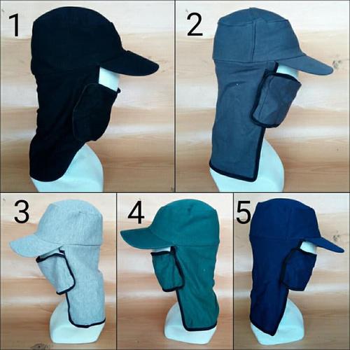 Jual Topi Jepang topi mancing Topi proyek Topi Gunung Anti Panas grosir ...