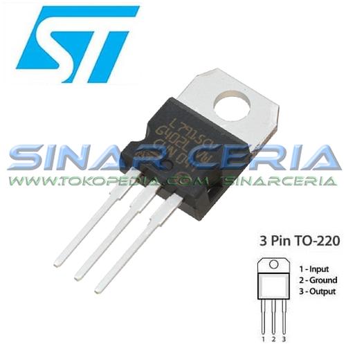 Jual L 7915 L7915CV / LM7915 IC Regulator Voltage Negative 15V 1.5A - Jakarta Barat - Sinar ...