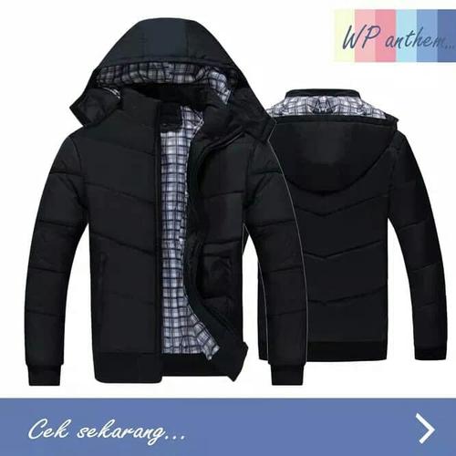Jual jaket winter/ jaket musim dingin - Hitam, M - Kota Bandung ...