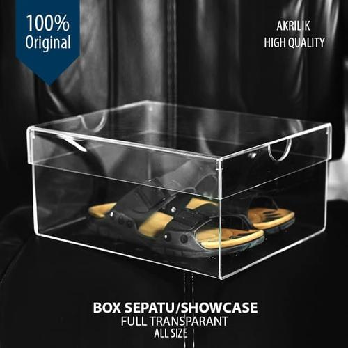 Jual Box sepatu / Tempat sepatu / Display sepatu akrilik - Jakarta ...