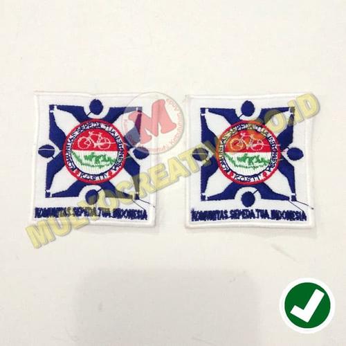 Jual Logo KOSTI Bordir - Kain Bordir Logo Komunitas Sepeda Tua ...