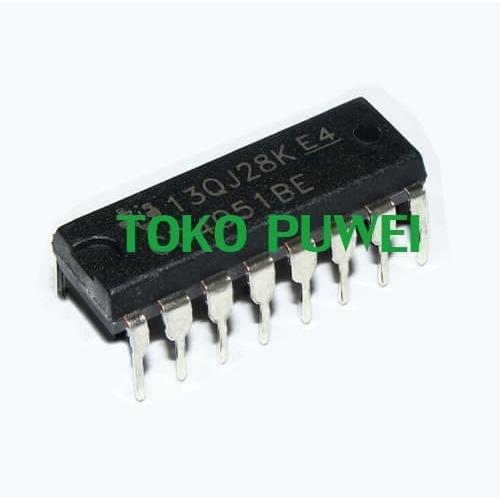 Jual CD4051BE CD4051 BE Analog Multiplexer Demultiplexer IC DIP 16 Pin ...