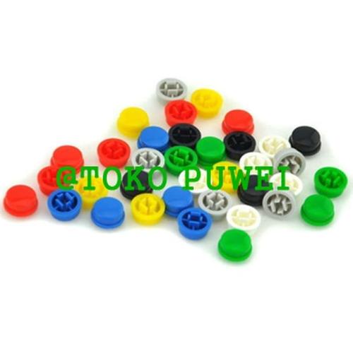 Jual B3F-4055 5051 Tactile Momentary Switch KeyTop 12x12x7.3mm Key Cap AQ95 - Jakarta Utara ...