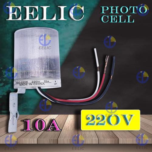 Jual EELIC FCL-22010A FOTO CELL LUMINA 220V 10 AMPER SAKLAR OTOMATIS ...