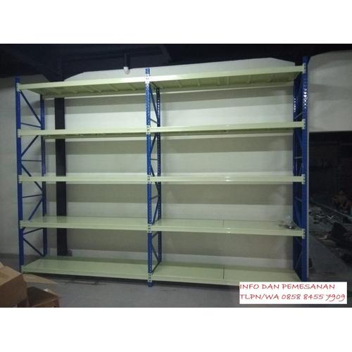 Jual Rak Gudang Pabrik Industri Dc-50 kaps.500KG perlevel T300cm 3Level ...