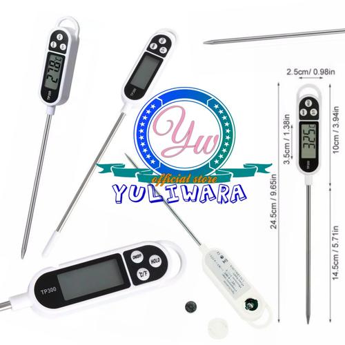 Jual Thermometer Digital Masak Dapur Pengukur Suhu Makanan Air ...