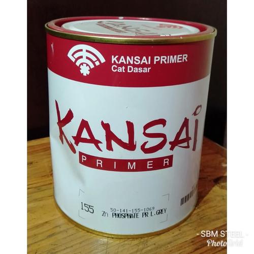 Jual CAT MENI BESI / ANTI KARAT / ZINCTOMATE PRIMER KANSAI 155 @1Ltr ...