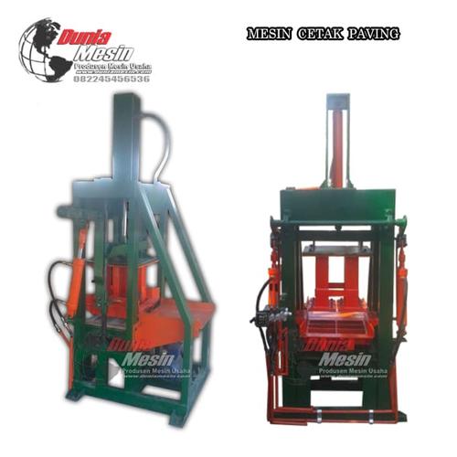 Jual mesin cetak paving semi manual - cetak paving hidrolis - cetak ...