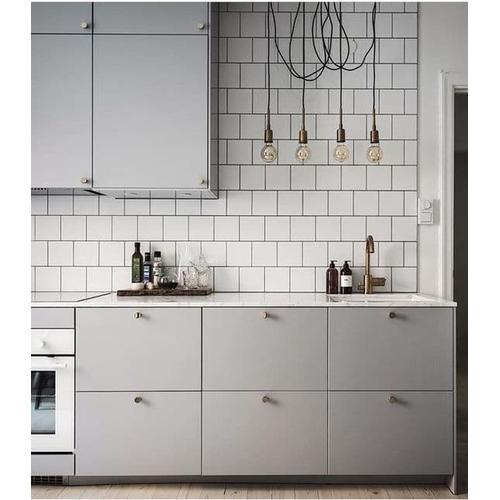 Jual Referensi kitchen set david signature modern minimalis abu abu ...